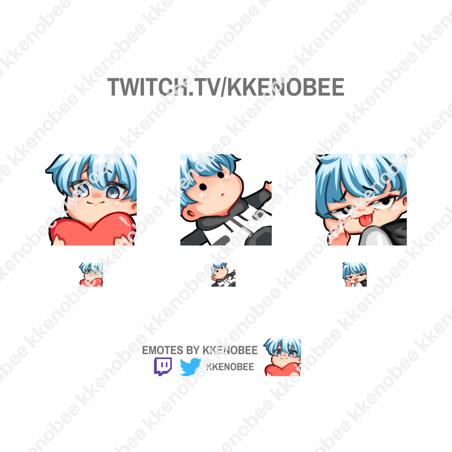 twitch emotes commission